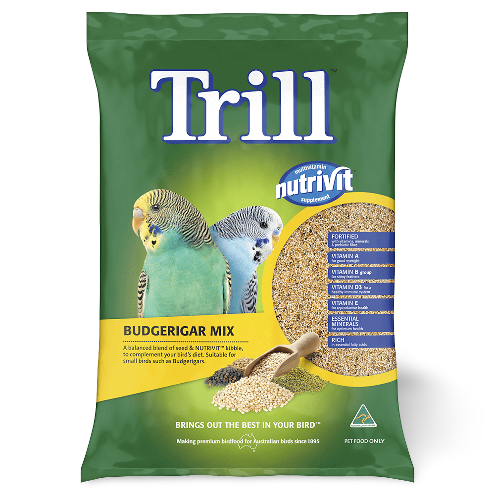 Buy Trill Budgie Mix Online | Better Prices At Pet Circle