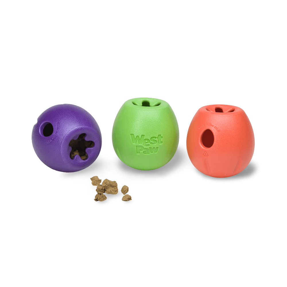 Buy West Paw Rumbl Large Dog Toy Eggplant Online | Better Prices At Pet ...