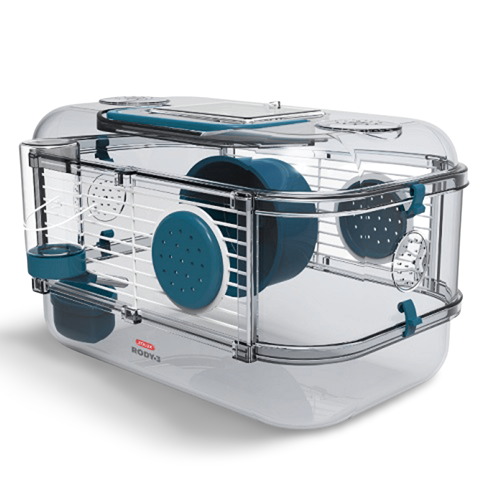 Buy Zolux Rody 3 Mini Cage Blue Online | Better Prices At Pet Circle