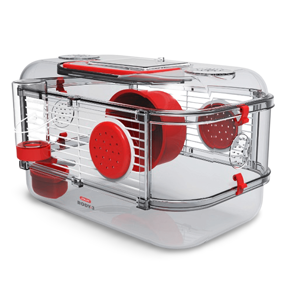 Buy Zolux Rody 3 Mini Cage Red Online | Better Prices At Pet Circle